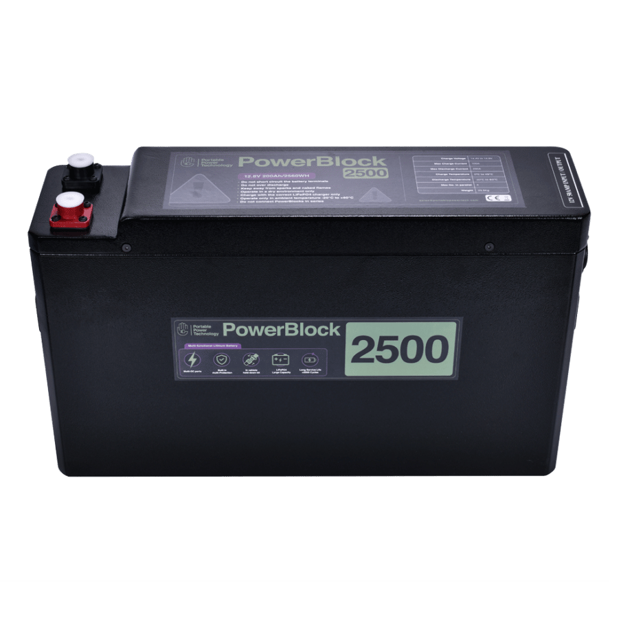 PowerBlock 2500 (12V 200Ah) - Portable Power Technology