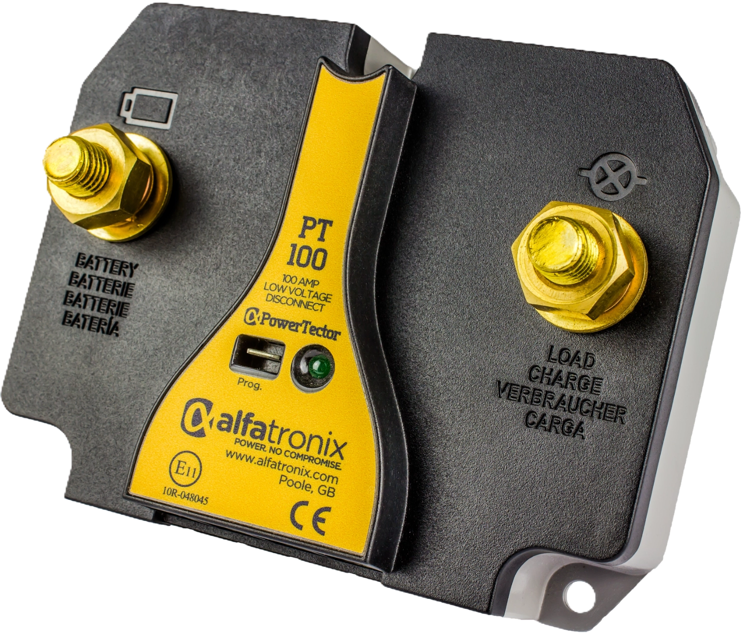 Alfatronix PT100 PowerTector 100A Solid State Battery Guard - Portable ...