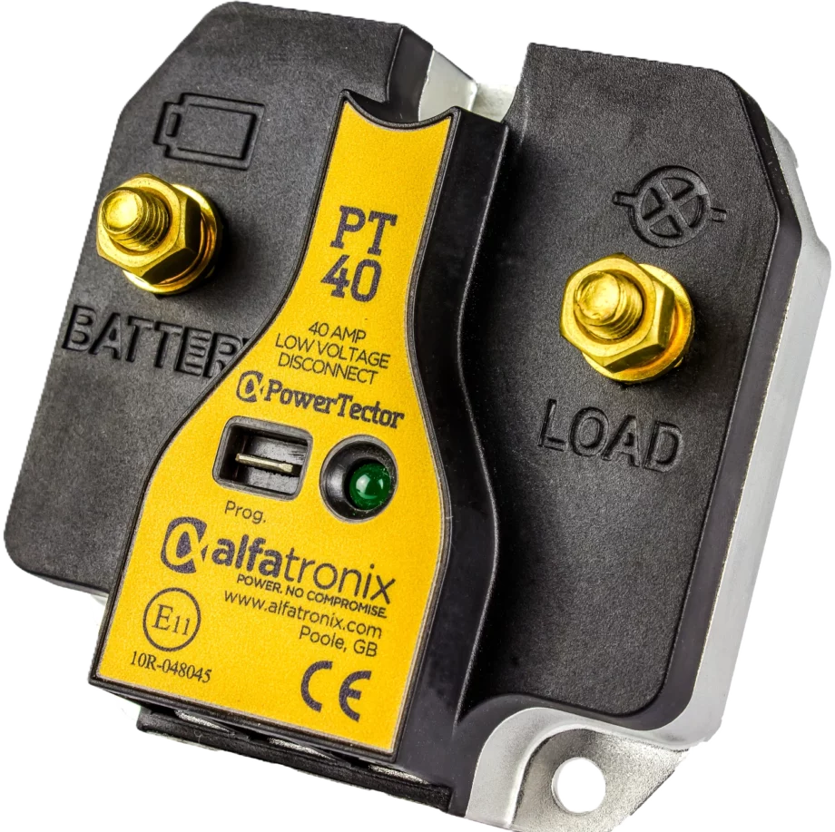 Alfatronix PT40 PowerTector 40A Solid State Battery Guard - Portable ...