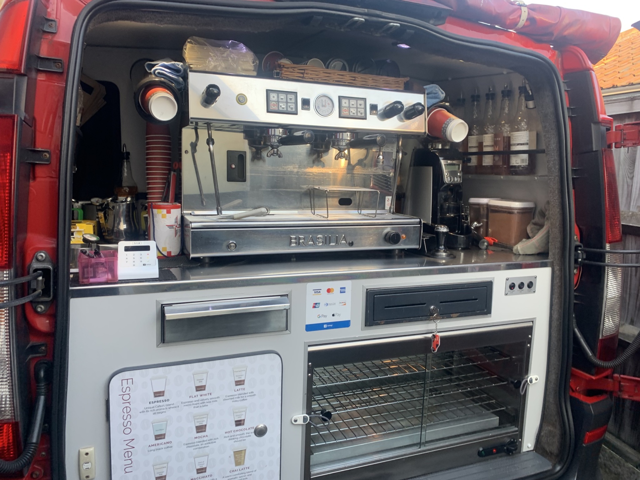 Café2U - Generator Free Coffee Catering - Portable Power Technology
